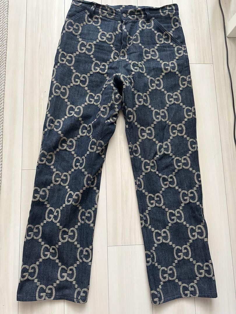 Gucci Gucci Monogram Jeans | Grailed