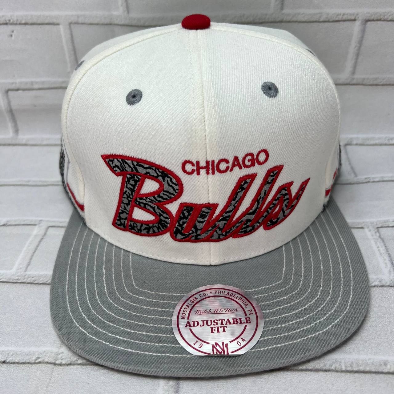 Mitchell & Ness Chicago Bulls NBA Cement Elephant Hat Snapback Cap New ...