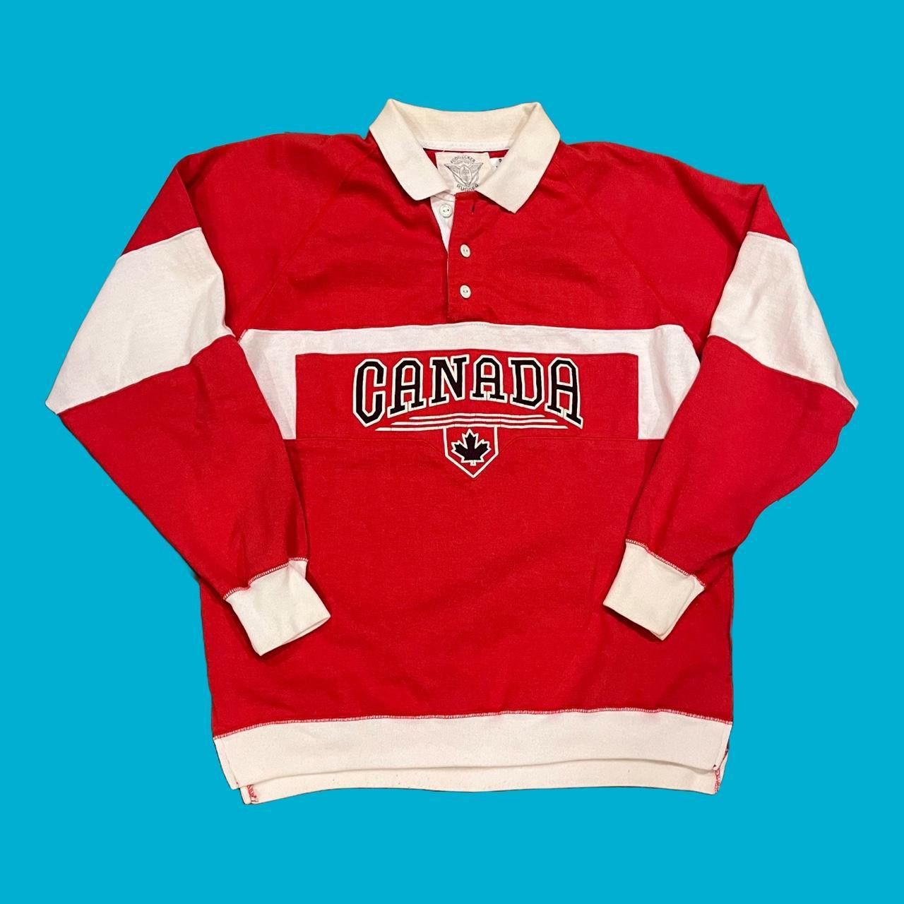 Footlocker Vintage 90s Canada Rugby Shirt | Grailed