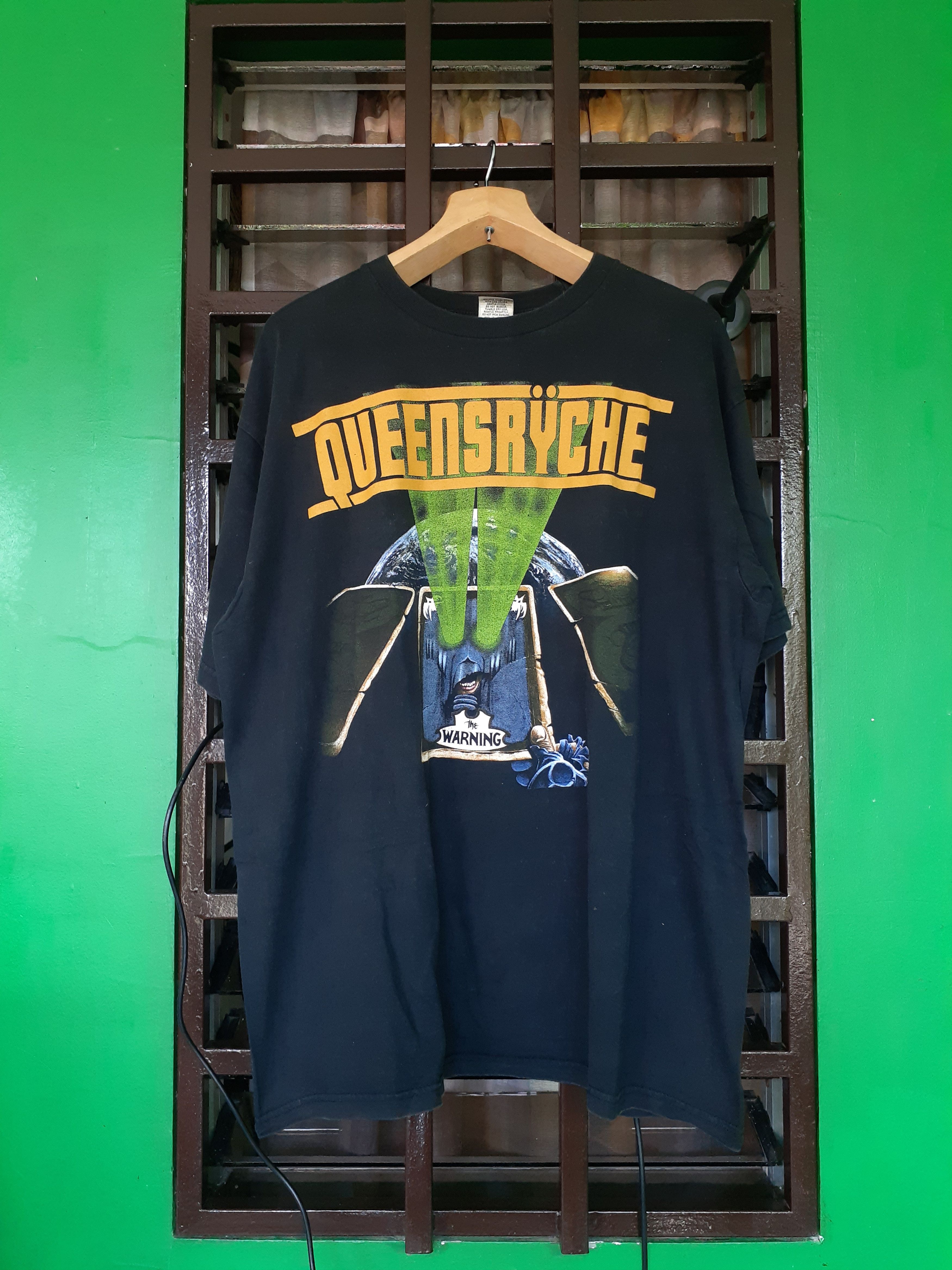 Band Tees × Rare × Vintage Vintage Queensryche The Warning Album Tour ...