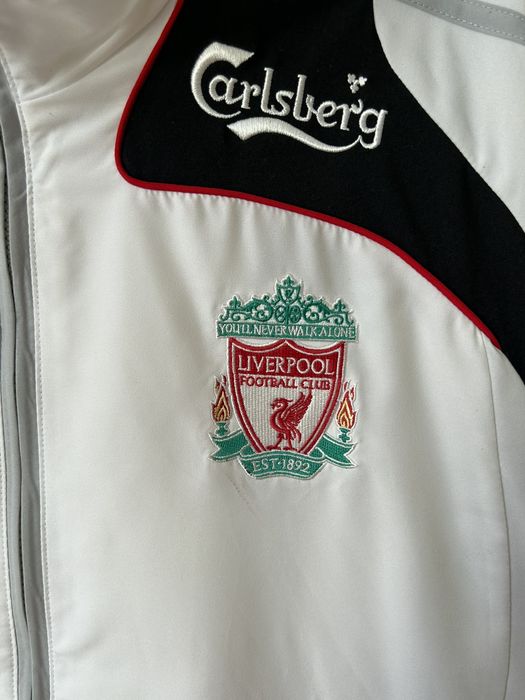 Adidas Liverpool Adidas Football Soccer Jacket 2009 2010 Carlsberg ...