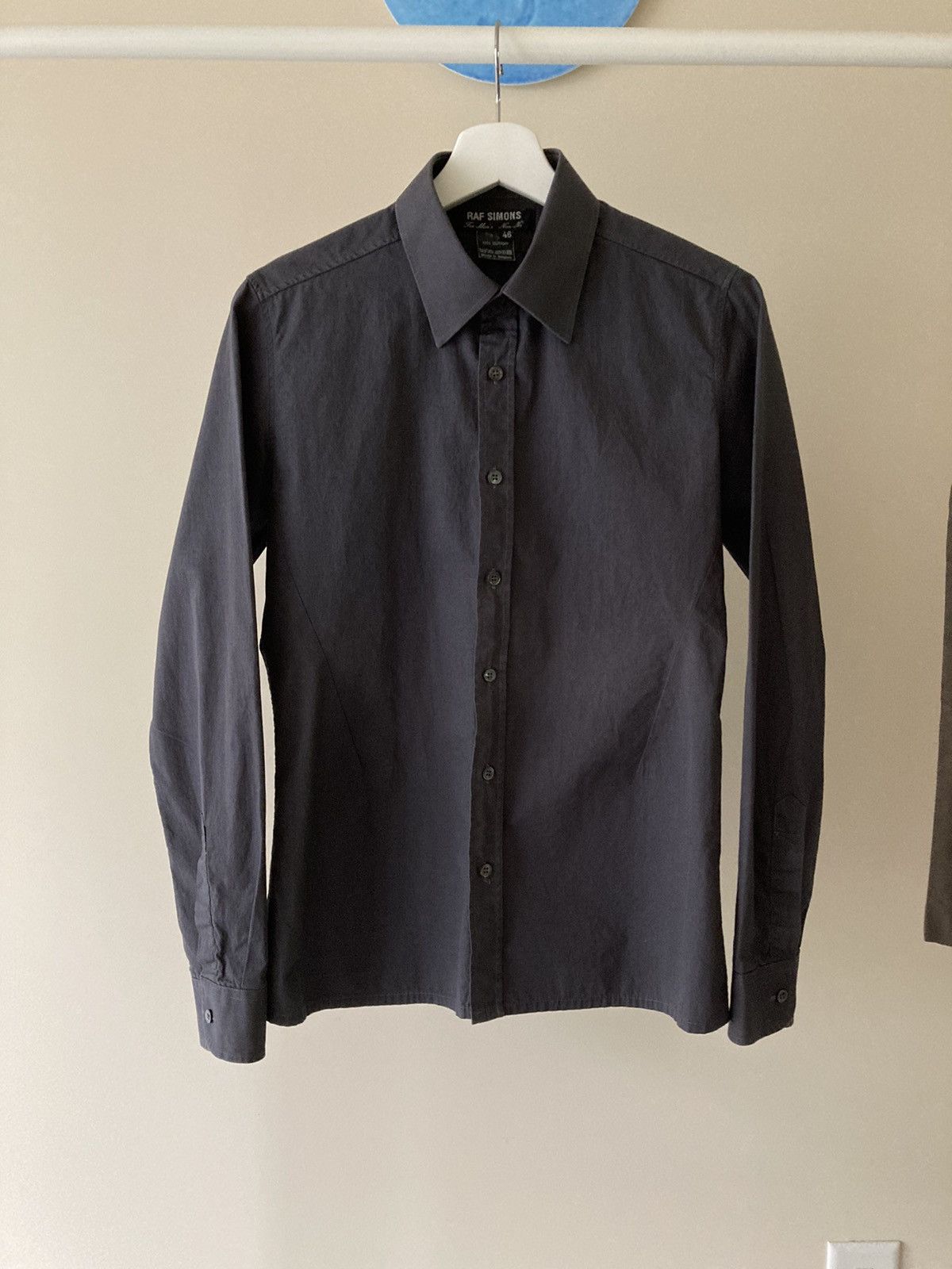 Raf Simons Raf Simons For Men's Non-no Long Sleeve Button-Up Shirt AW98 ...