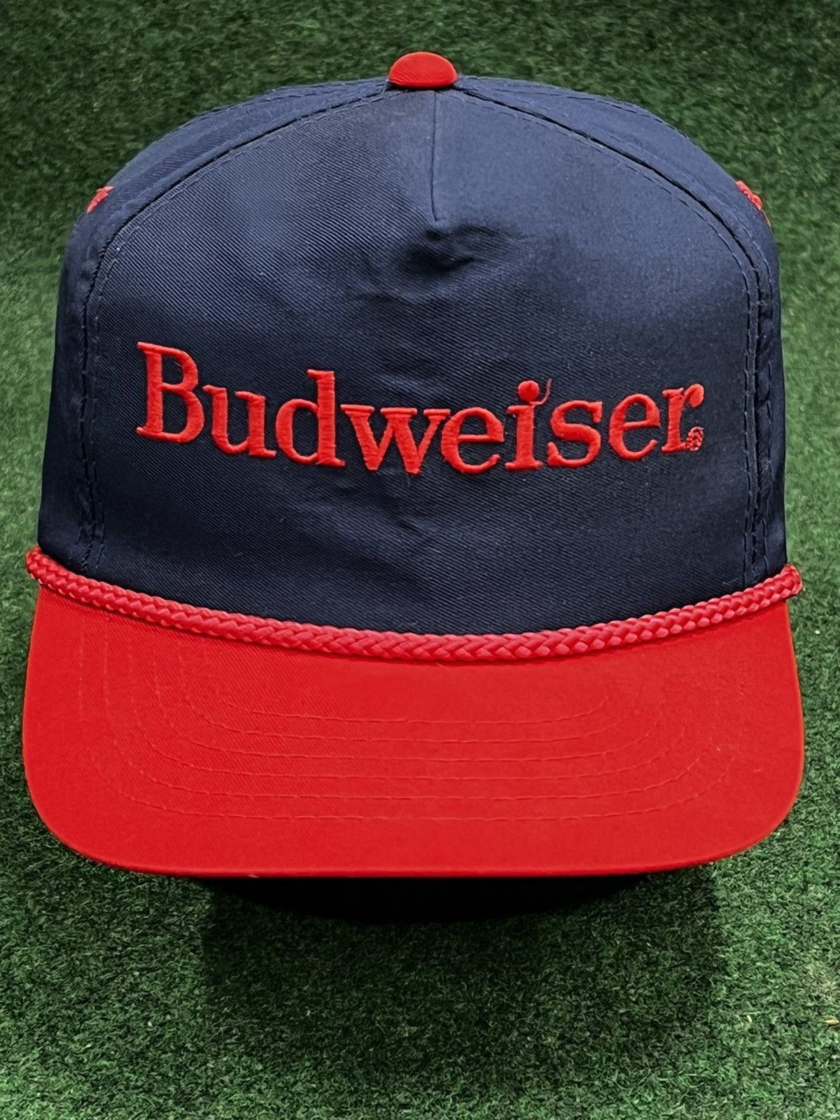 Budweiser × Snap Back × Vintage 90s Budweiser Trucker Hat | Grailed