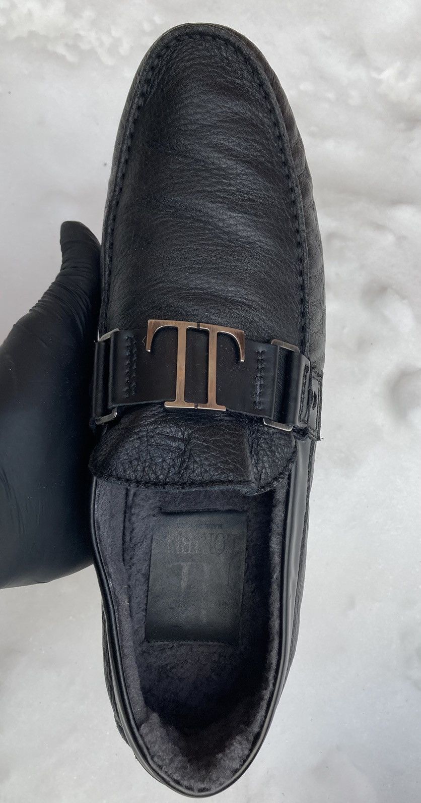 Streetwear × Vintage Winter Leather Shoes Insulated With Fur Loriblu ...
