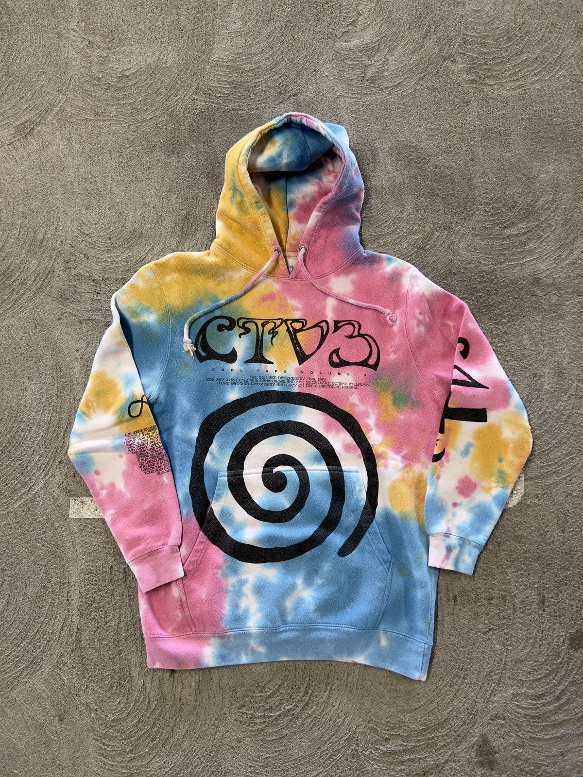 Jaden Smith Jaden CTV3: Cool Tape Vol 3 Tie-Dye Hoodie | Grailed