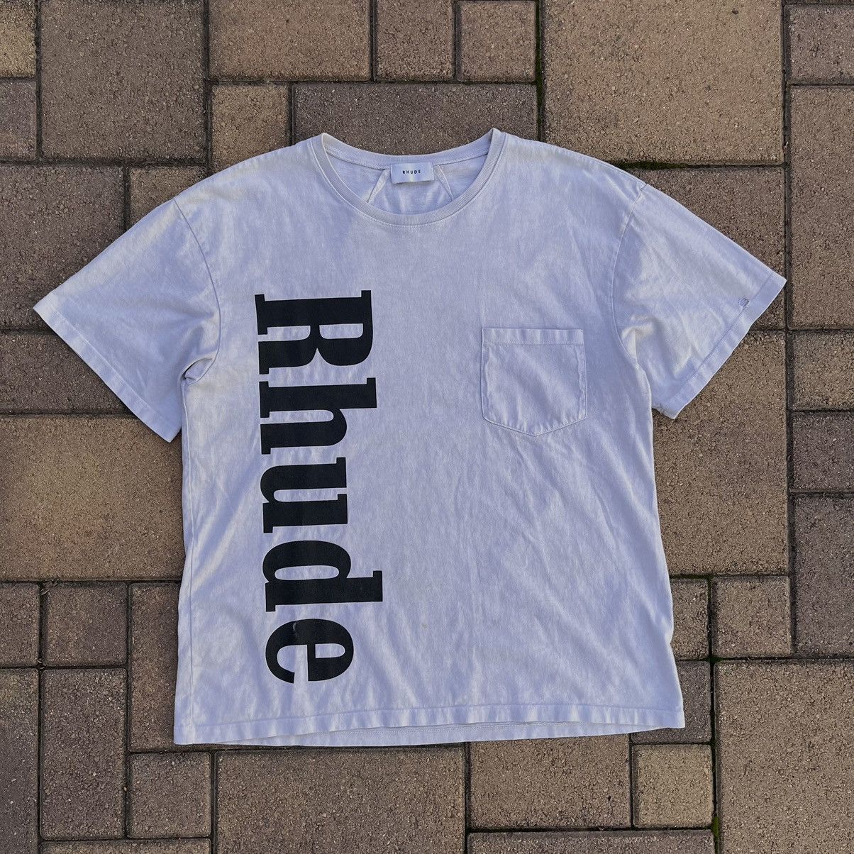 Rhude Rhude Logo Pocket T-Shirt | Grailed