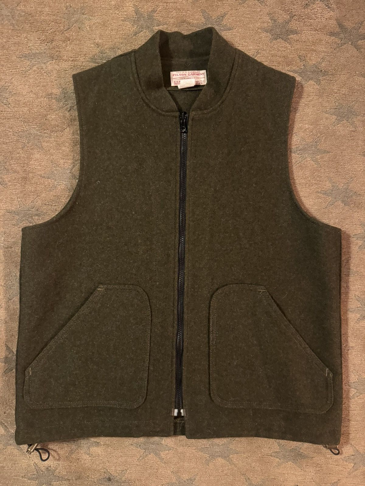 Filson × Vintage Filson mackinaw wool liner vest | Grailed