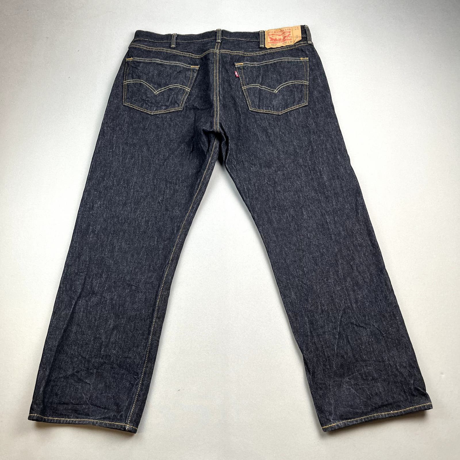 Levi's Levis 501 Jeans 38 Black Denim Original Straight Charcoal | Grailed