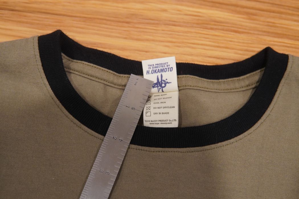 The Real McCoy's two tone t-shirt | Grailed