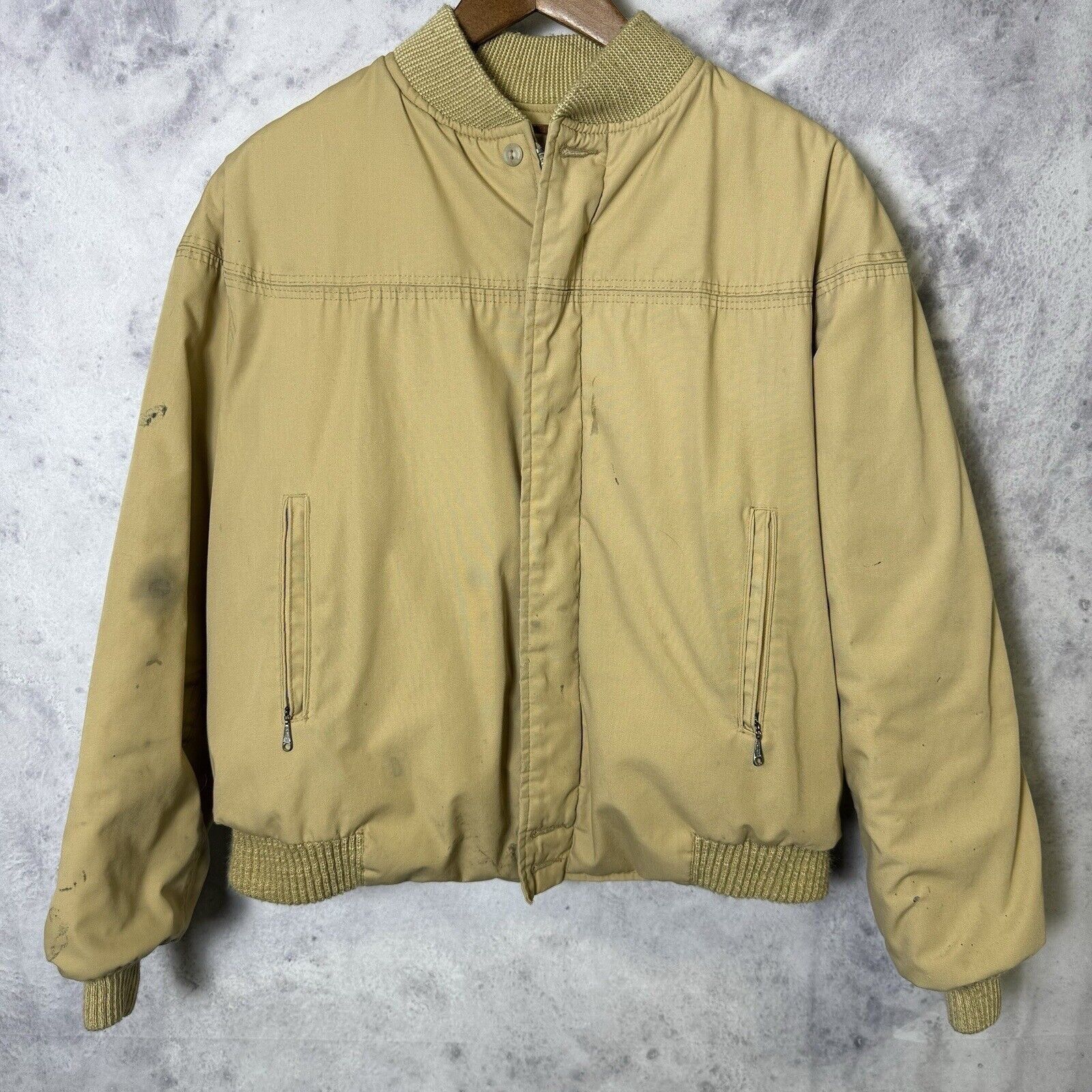 Vintage The Original Catalina Varsity Bomber Jacket Mens 42 Medium T ...