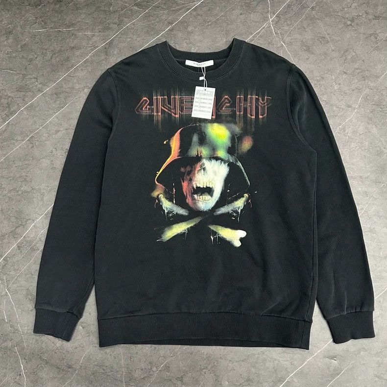 Givenchy GIVENCHY Phantom Skull Crewneck Sweatshirt - dmc | Grailed
