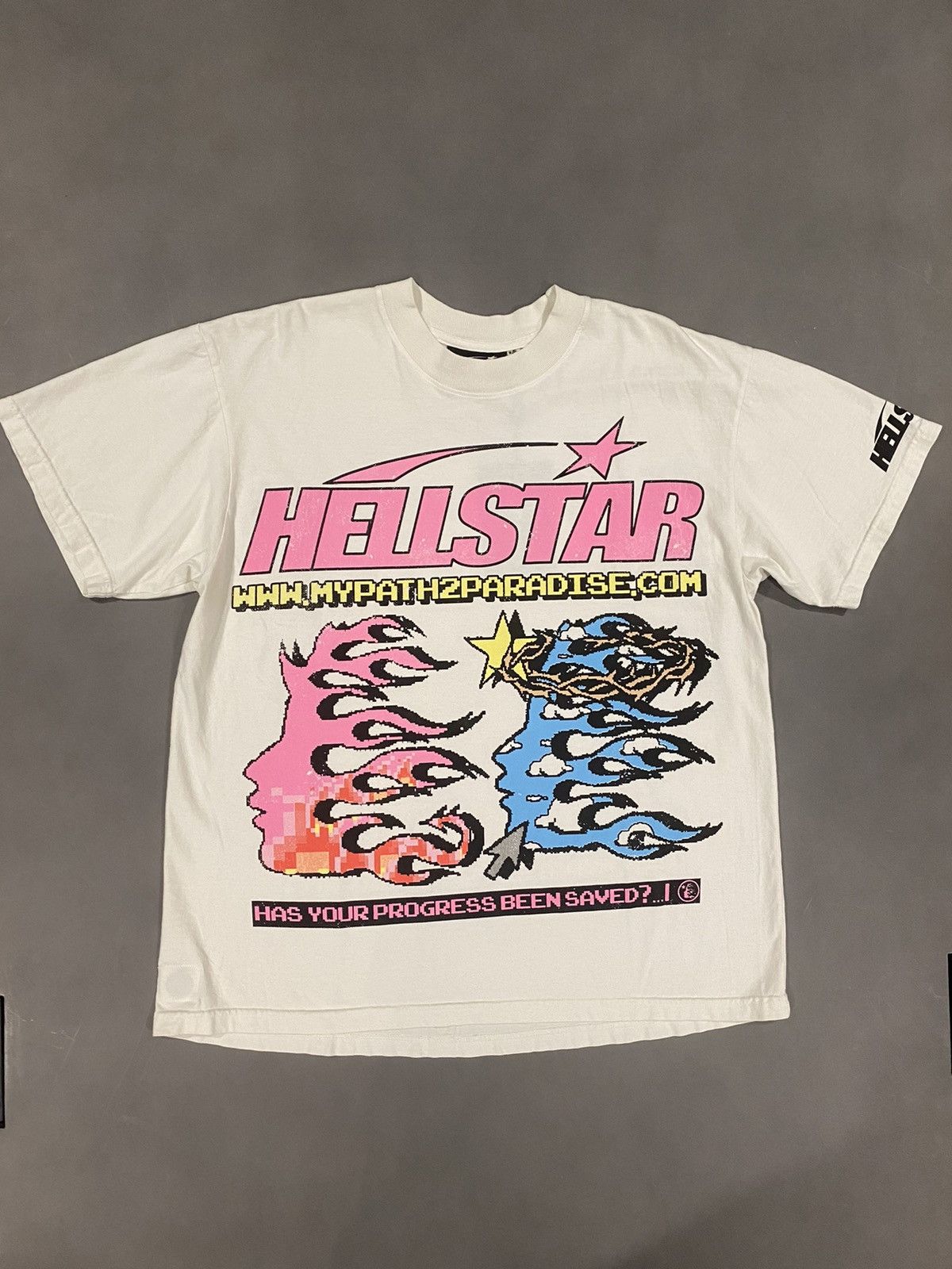 HELLSTAR Hellstar Capsule 10 Pixel Tee | Grailed
