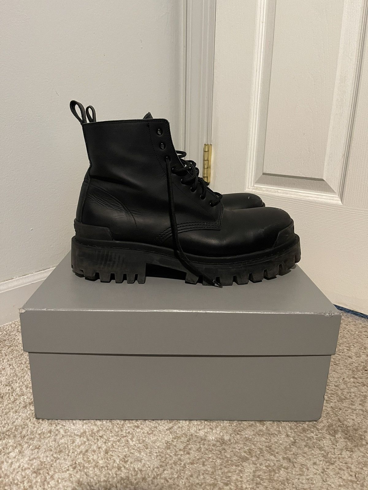 Balenciaga Balenciaga Strike Boots | Grailed