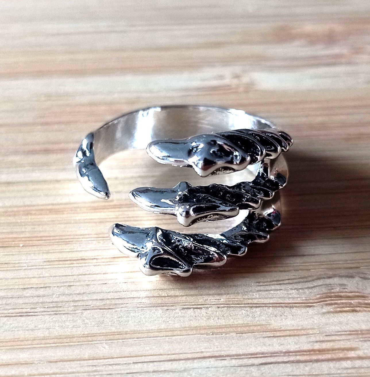 Designer × Japanese Brand × Vintage Stunning Shine Punk Goth Claw ...