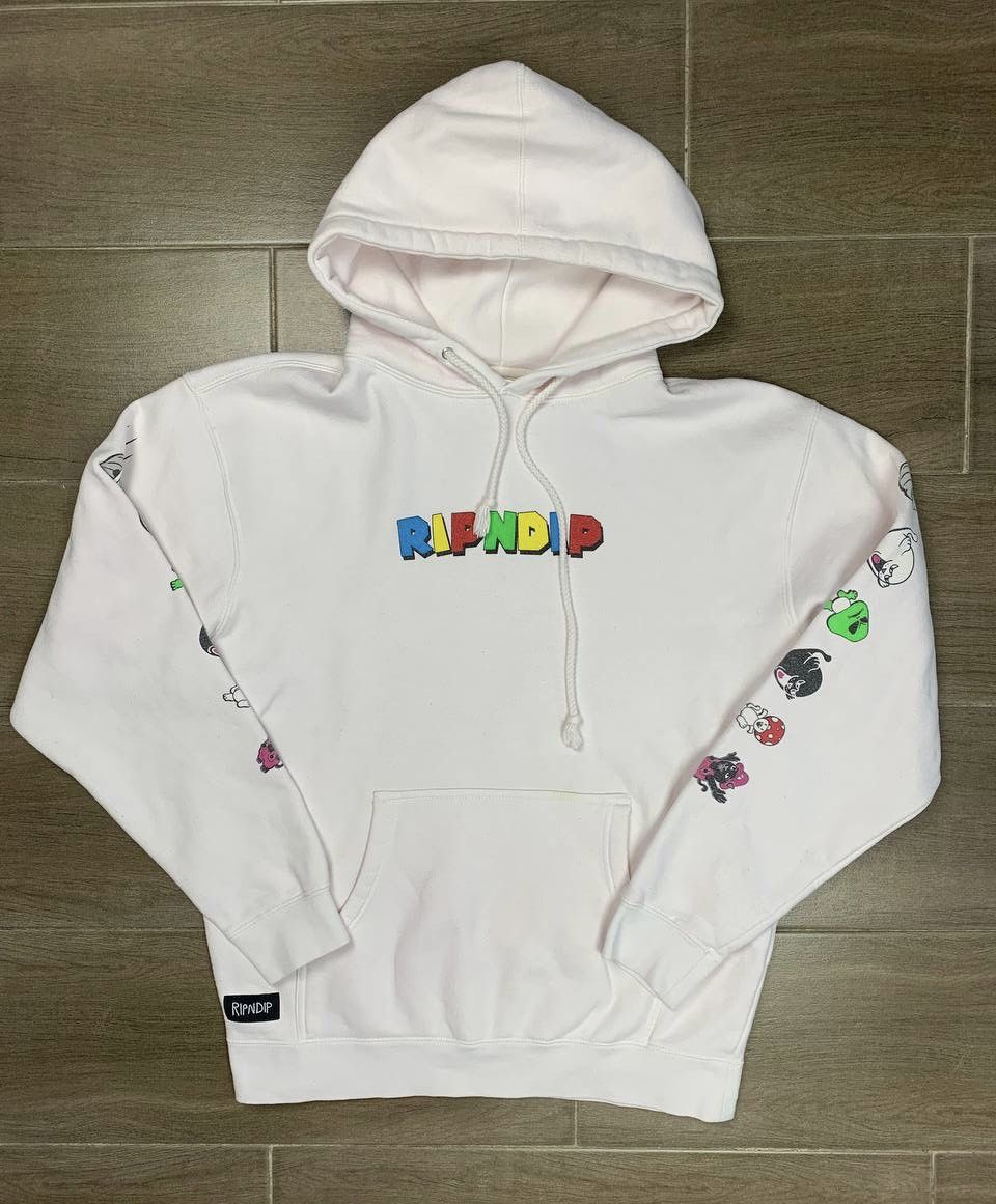 RIPNDIP Ripndip Super Mario Cat Hoodie | Grailed