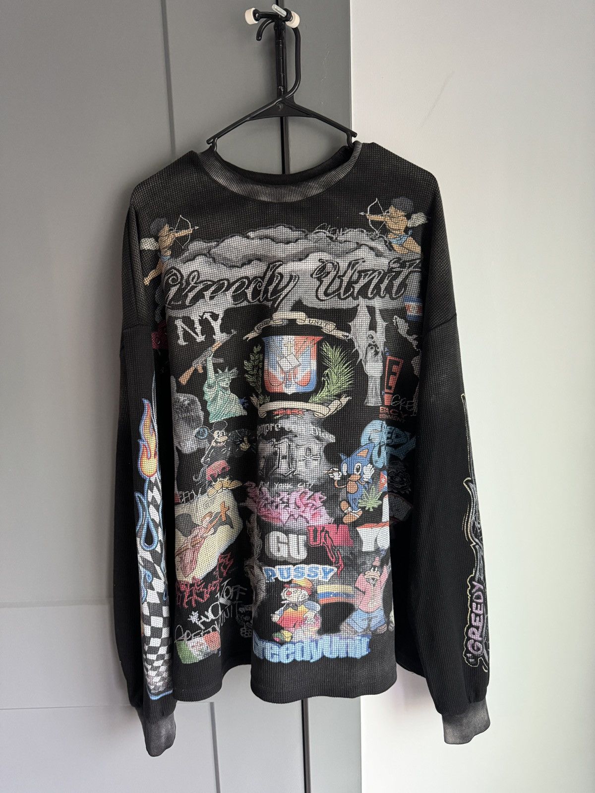 Streetwear Greedy unit black thermal | Grailed