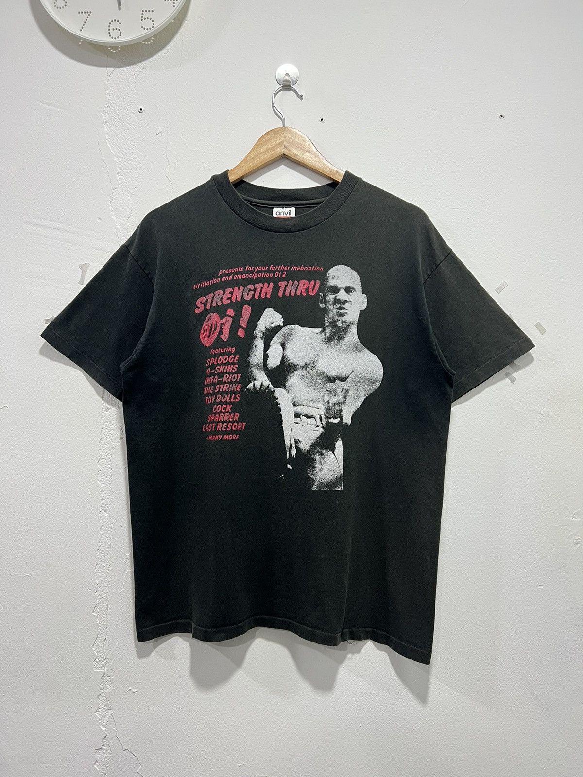 Band Tees × Vintage Vintage 90’s Strength Thru Oi! Punk Compilation ...