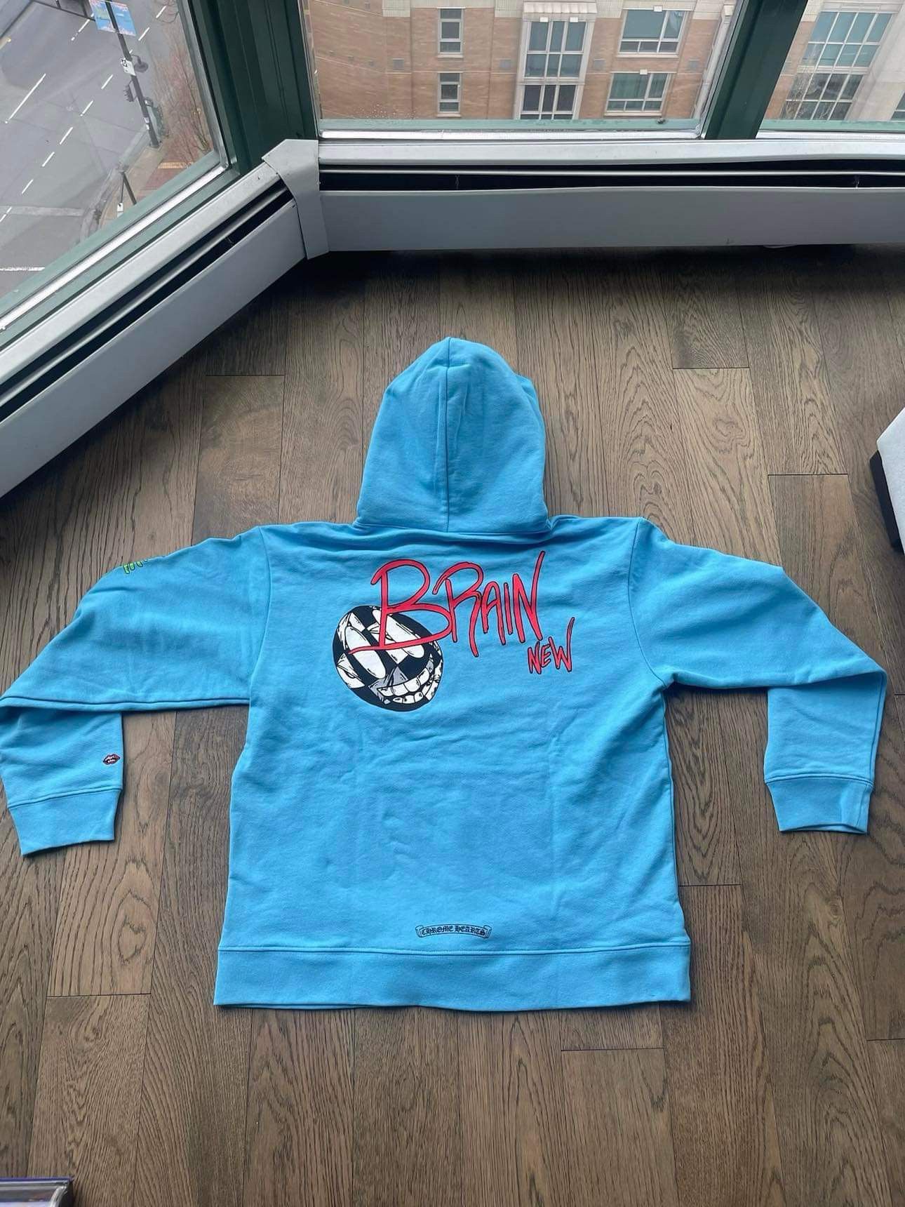 Chrome Hearts × Matty Boy Mattyboy Blue Chrome Hearts Hoodie Grailed 3674