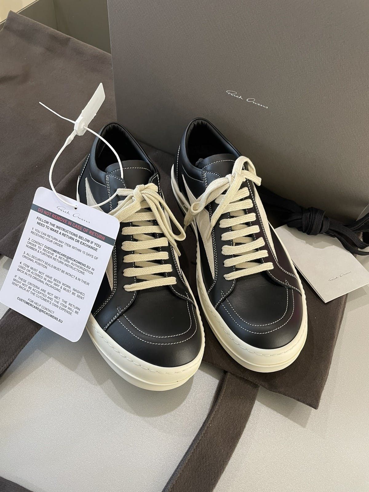 Rick Owens Rick Owens Vintage Low Vans Sneakers SS23 EDFU | Grailed