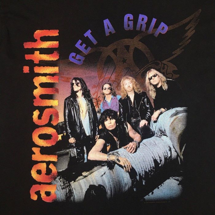 Vintage Vintage 1994 Aerosmith Get a Grip Band T Shirt Tee XL Rock | Grailed