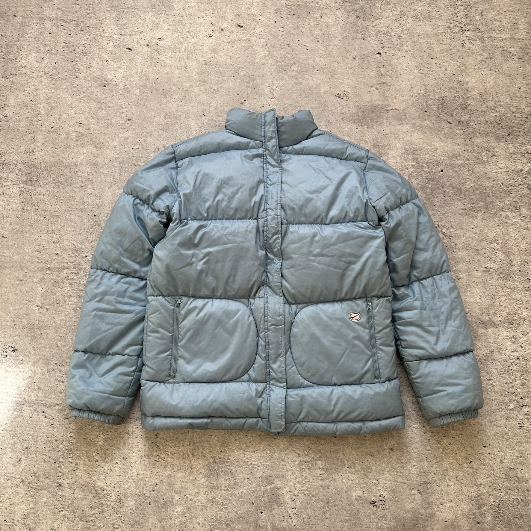 Nike Nike Vintage Baby Blue Down Puffer Jacket 2000s | Grailed