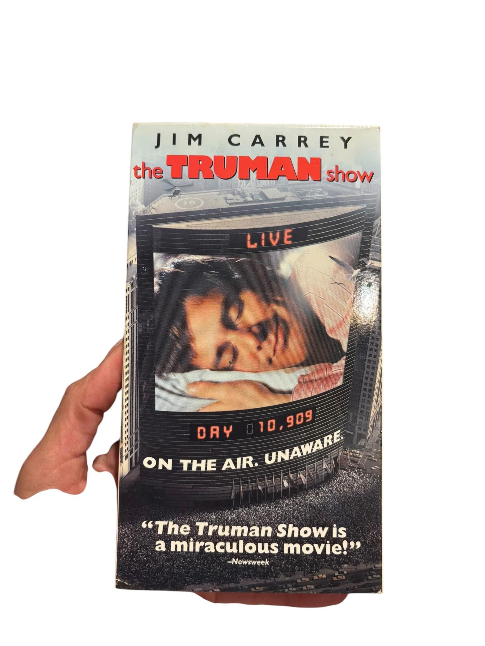Designer Jim Carrey's The Truman Show - Classic VHS Tape | Grailed