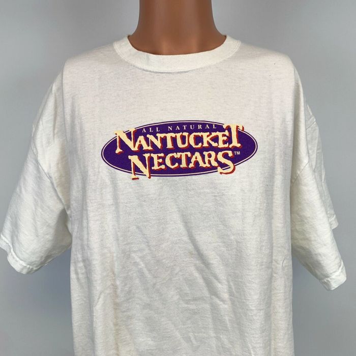 Delta Nantucket Nectars We Are Juice Guys Double Sided T Shirt Vtg ...