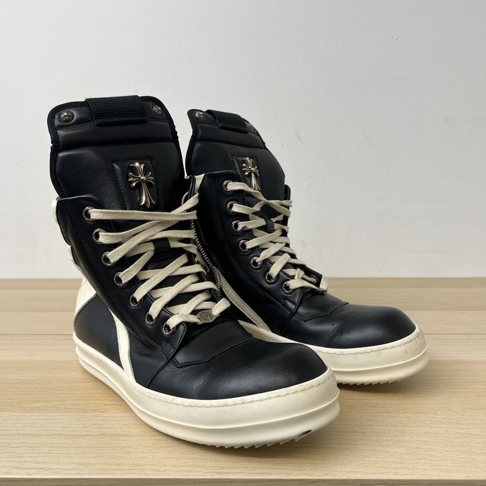 Rick Owens Chrome Hearts X Rick Owens Geobaskets | Grailed