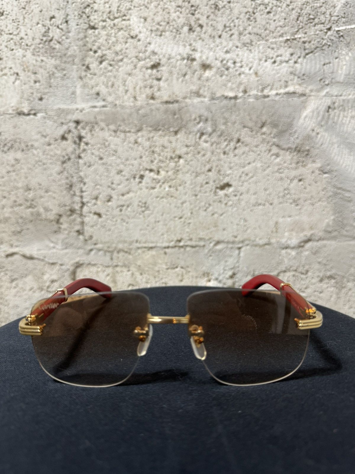 Cartier CARTIER Red Woods Buffs Sunglasses | Grailed