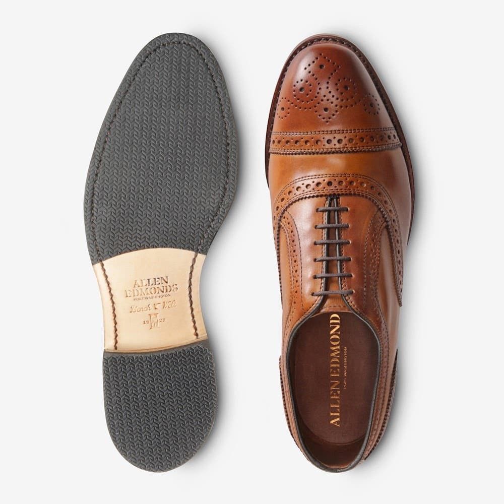 Allen Edmonds ALLEN EDMOND Strand Cap Toe Dress Shoe in Walnut Sz. 9.5 ...