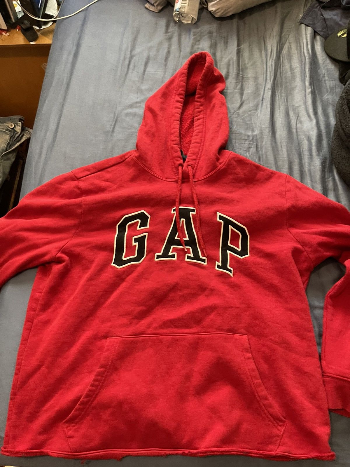 Gap Red Cropped Gap jacket | Grailed
