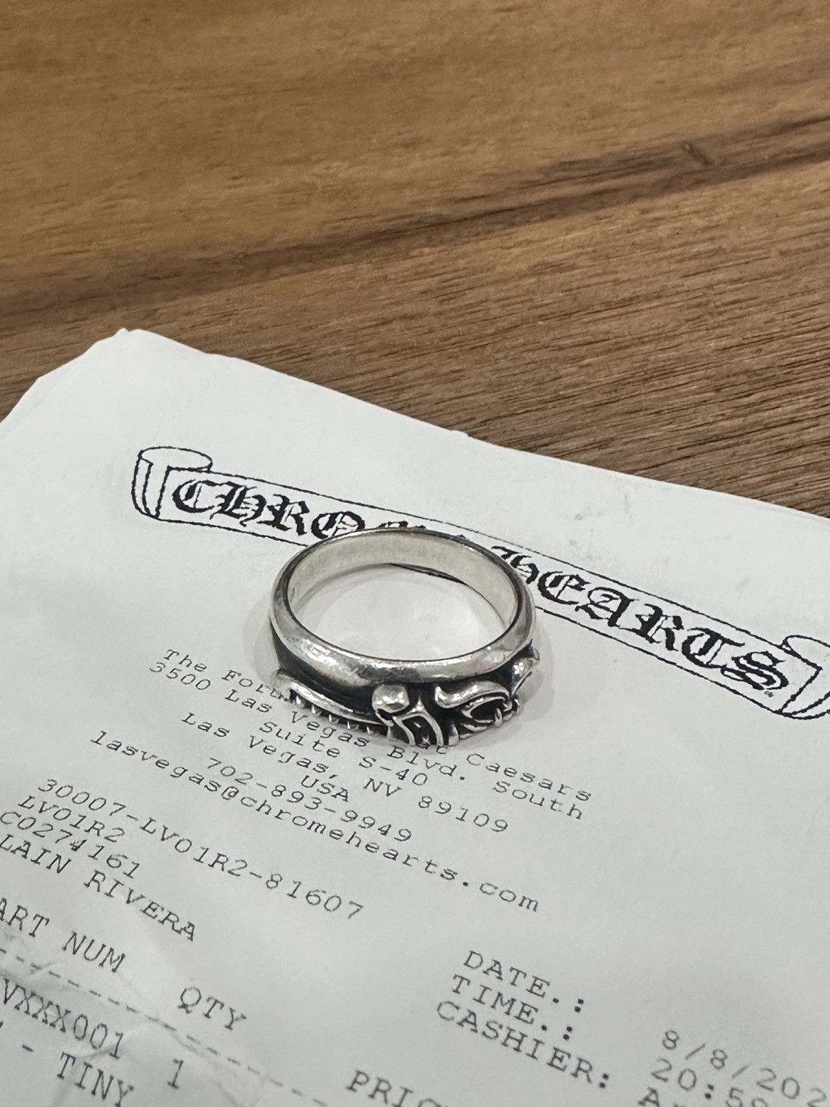 Chrome Hearts Half Dagger Chrome Hearts Ring | Grailed