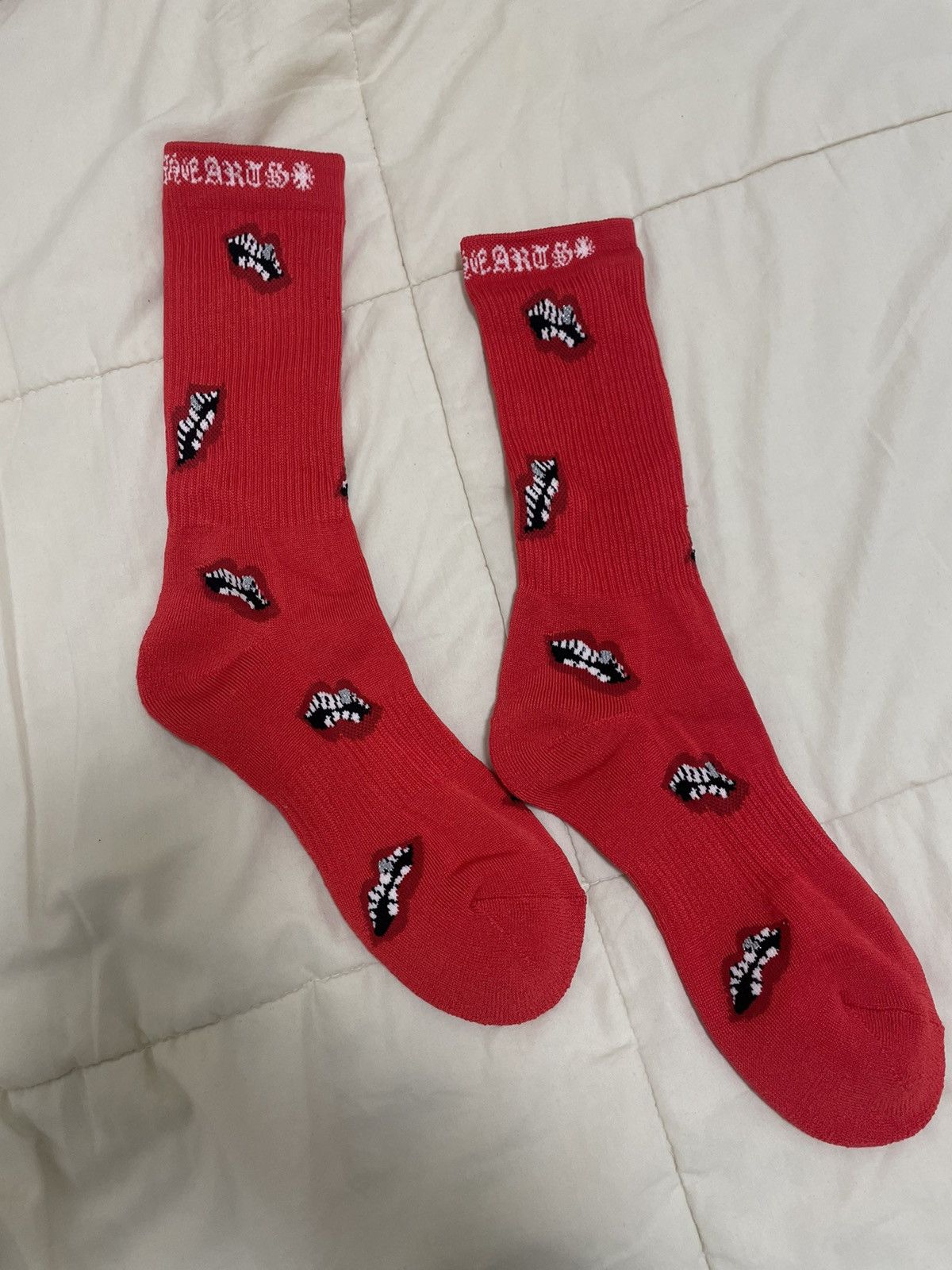 Chrome Hearts Chrome Hearts Matty Boy Socks - RED | Grailed