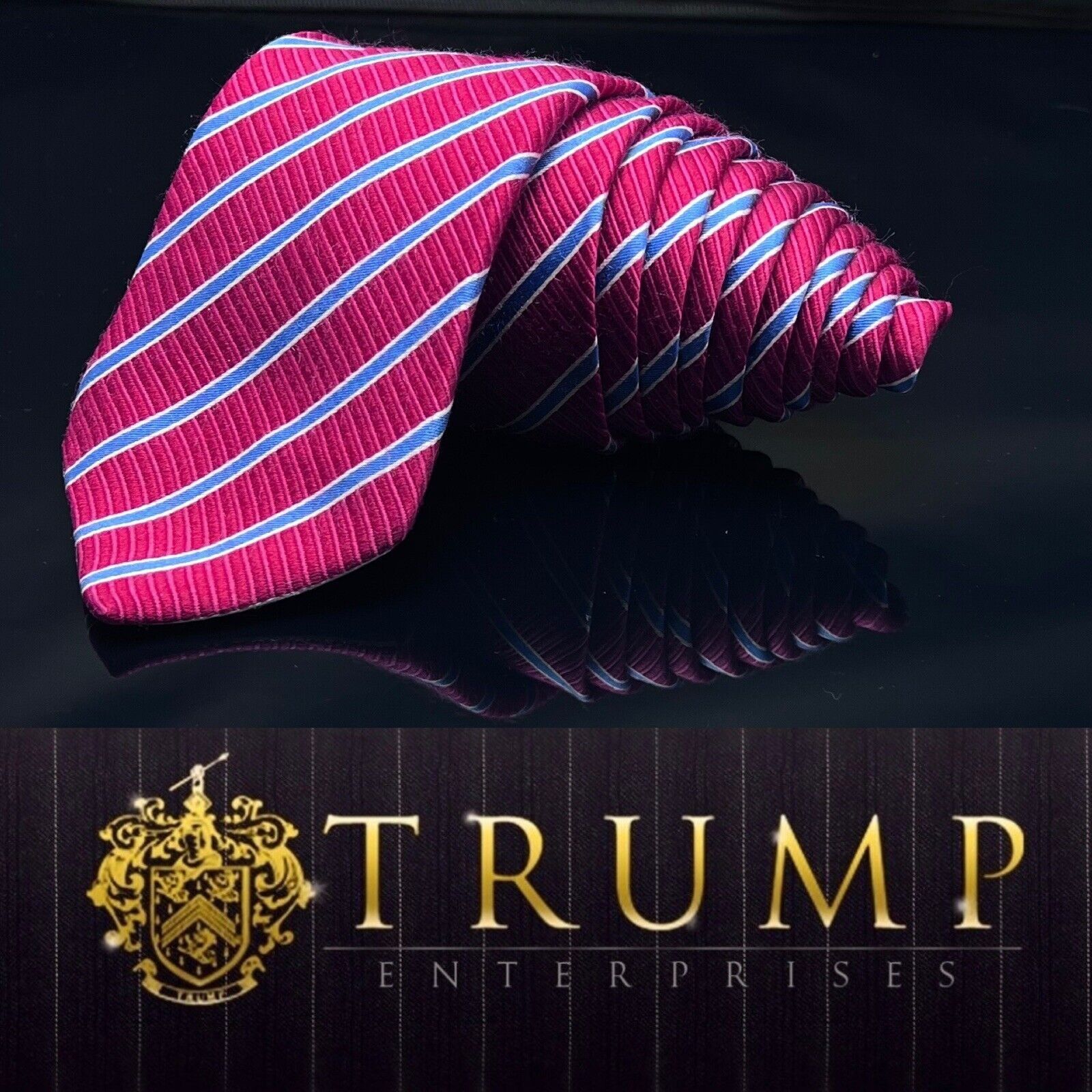 Donald Trump Donald Trump Men’s Neck Ties 100% Silk Signature ...