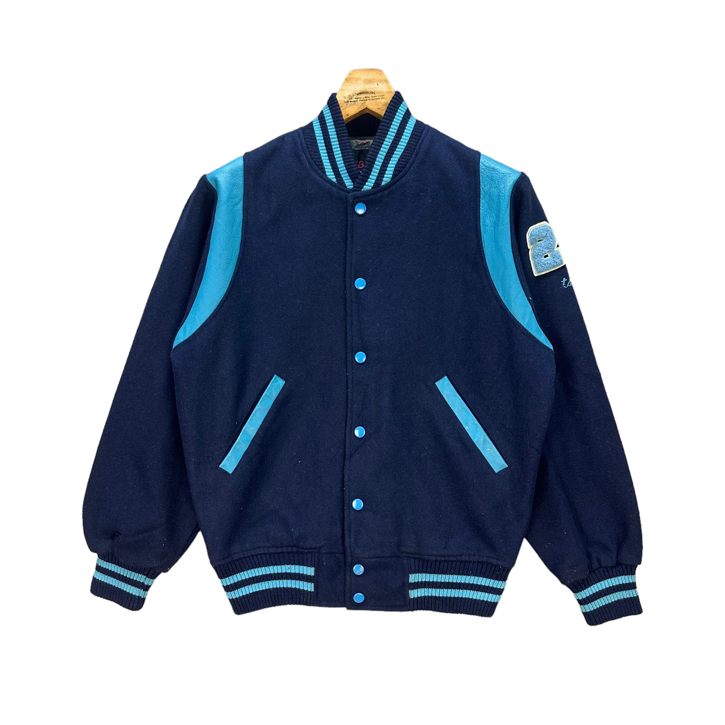 Japanese Brand × Varsity Jacket × Vintage J. BROWN FUJIMARU NO 22 WOOL ...
