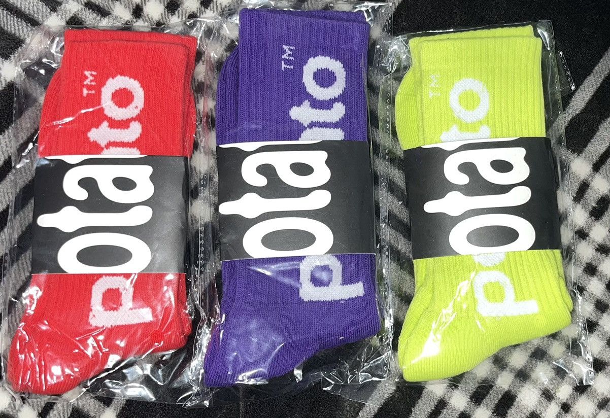 Imran Potato FINAL DROP Imran Potato Logo Socks Bundle | Grailed