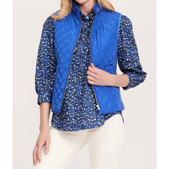 Designer TYLER BOE Moto Vest In Blue | Grailed