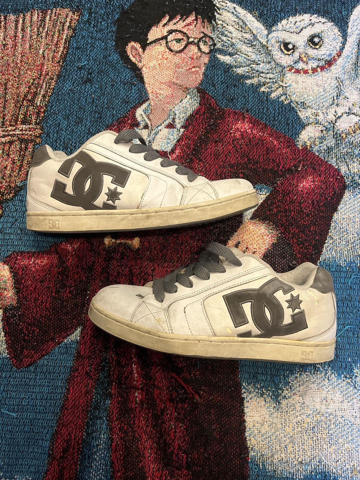 Dc × Rare × Vintage VINTAGE RARE DC CHUNKY SKATE SHOES | Grailed