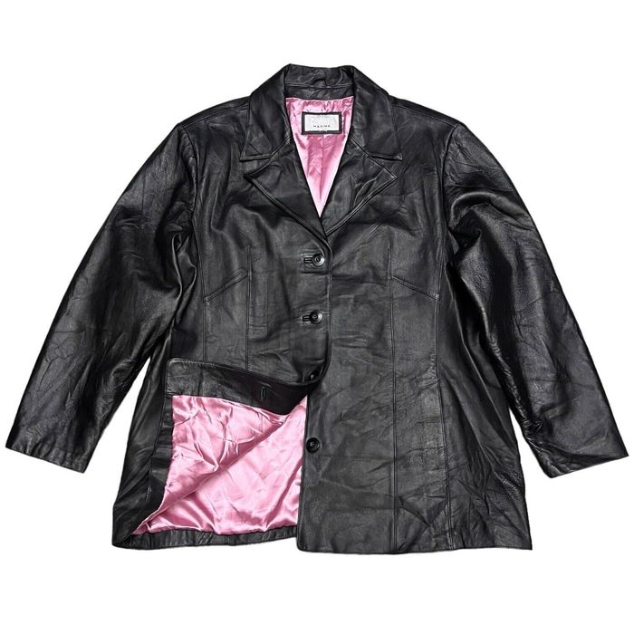 Wilsons Leather Wilson’s LEATHER Maxima Black Pink Luxury Designer ...