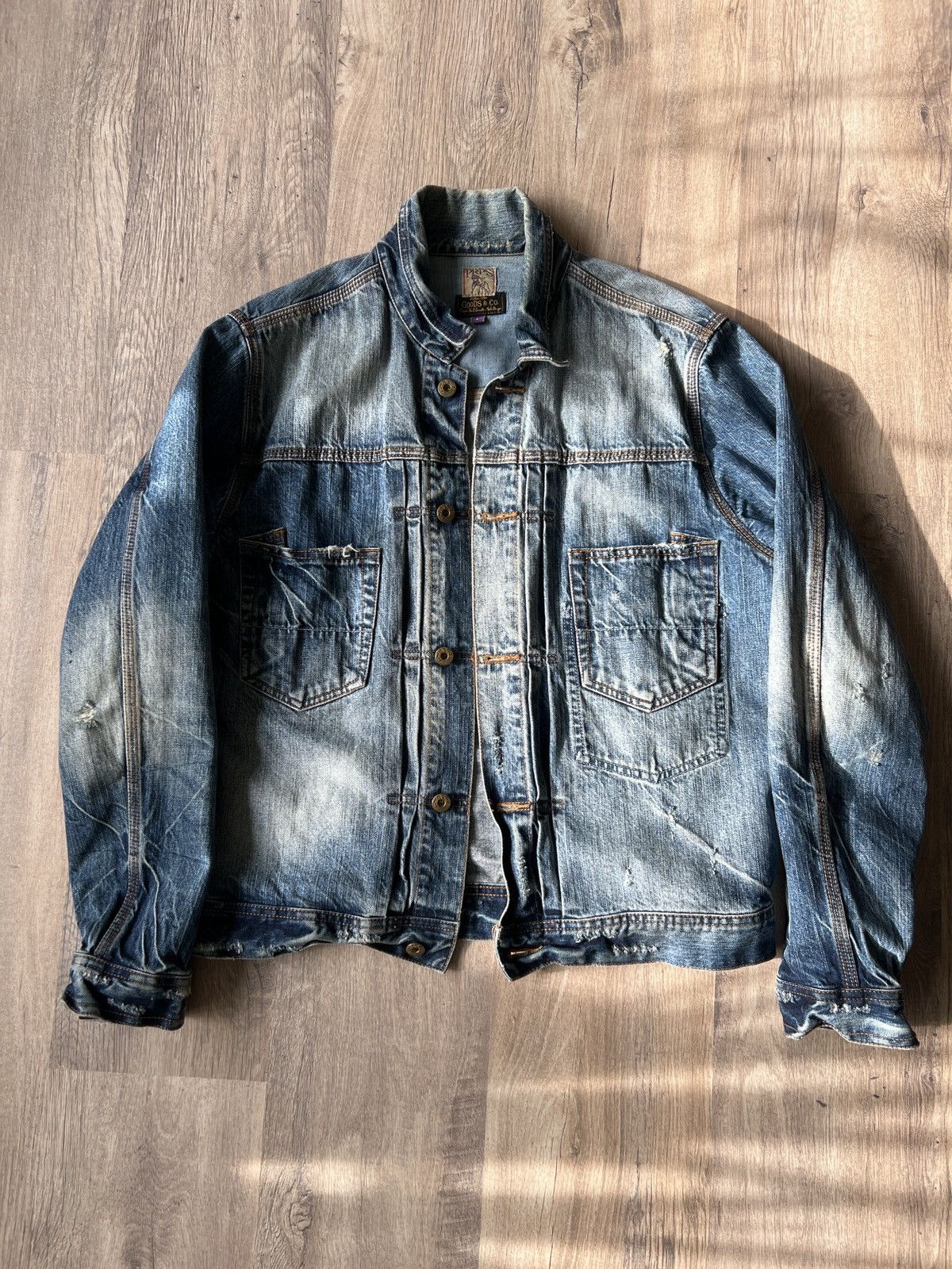 Prps PRPS faded denim Jacket | Grailed