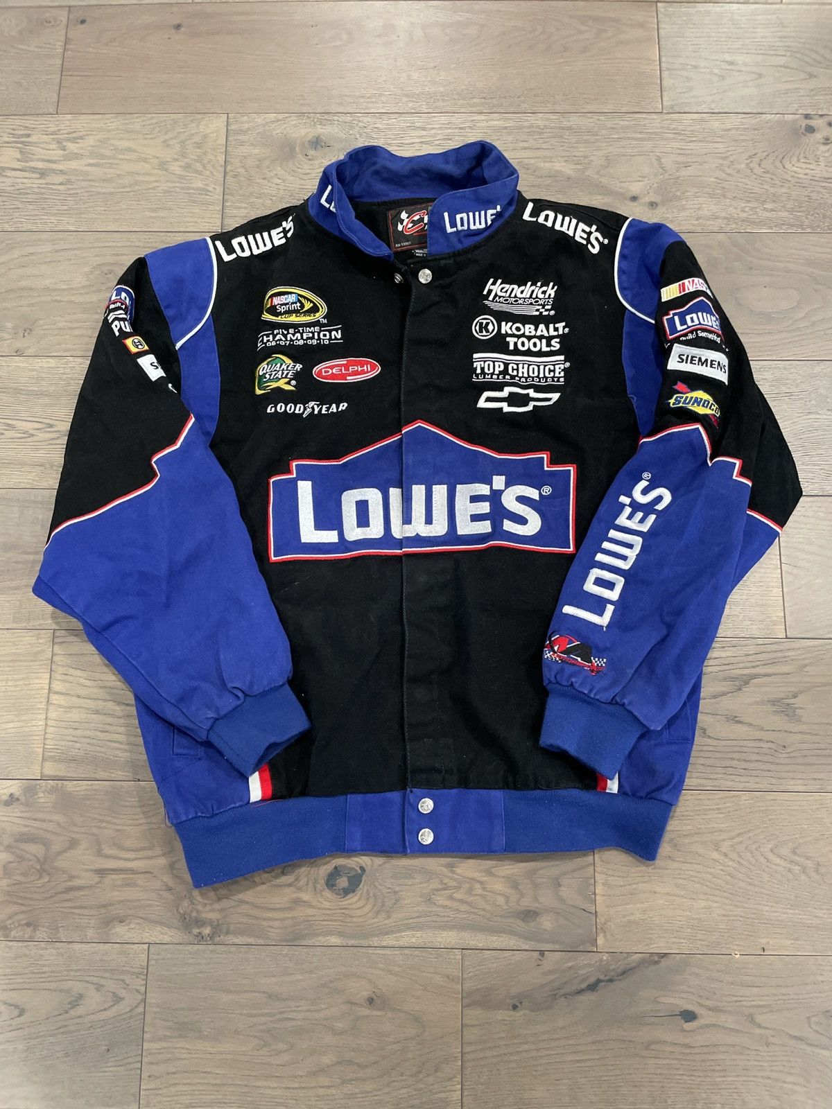 NASCAR × Vintage Lowe’s NASCAR Racing Jacket Vintage | Grailed