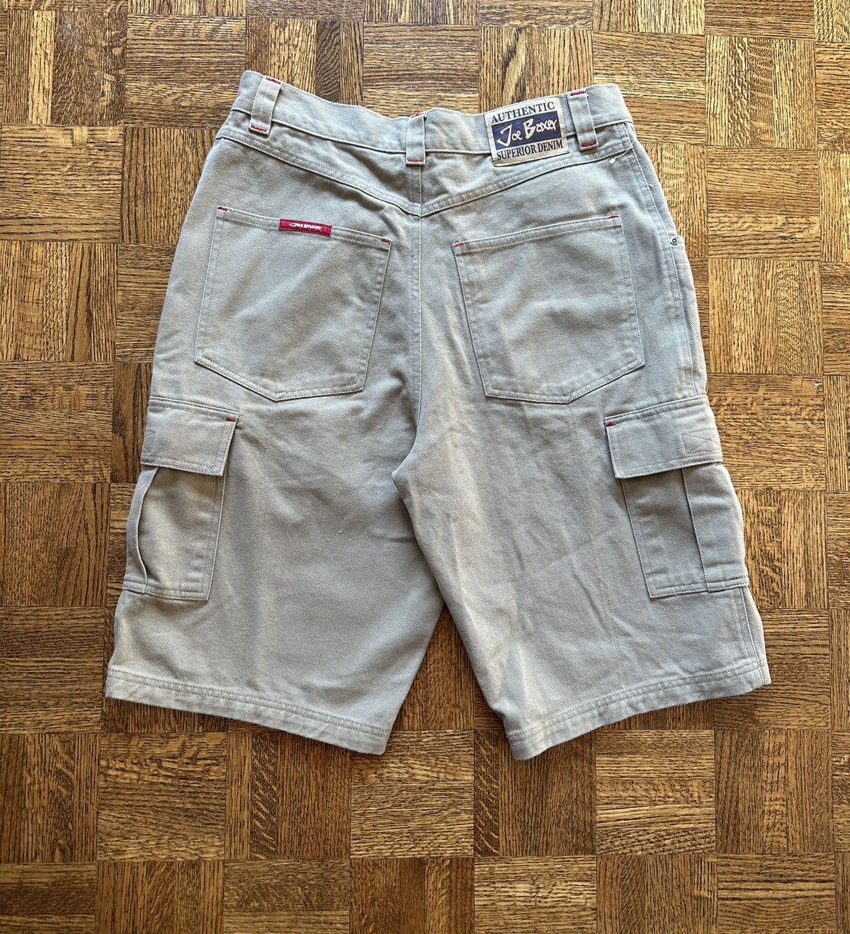 Joe Boxer × Streetwear × Vintage Vintage Joe Boxer Tan Baggy Denim ...