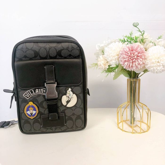 Coach Coach CC113 Disney X Coach Track Pack In Signature Canvas | Grailed