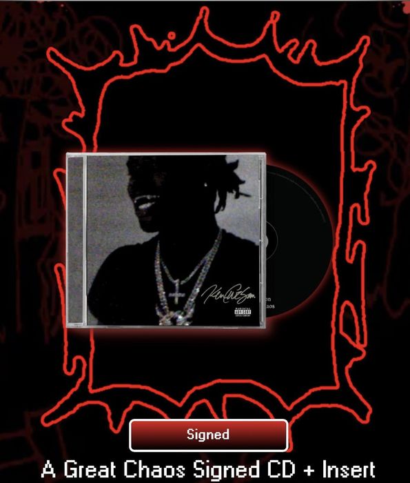 Playboi Carti Ken Carson A GREAT CHAOS Signed CD’s | Grailed