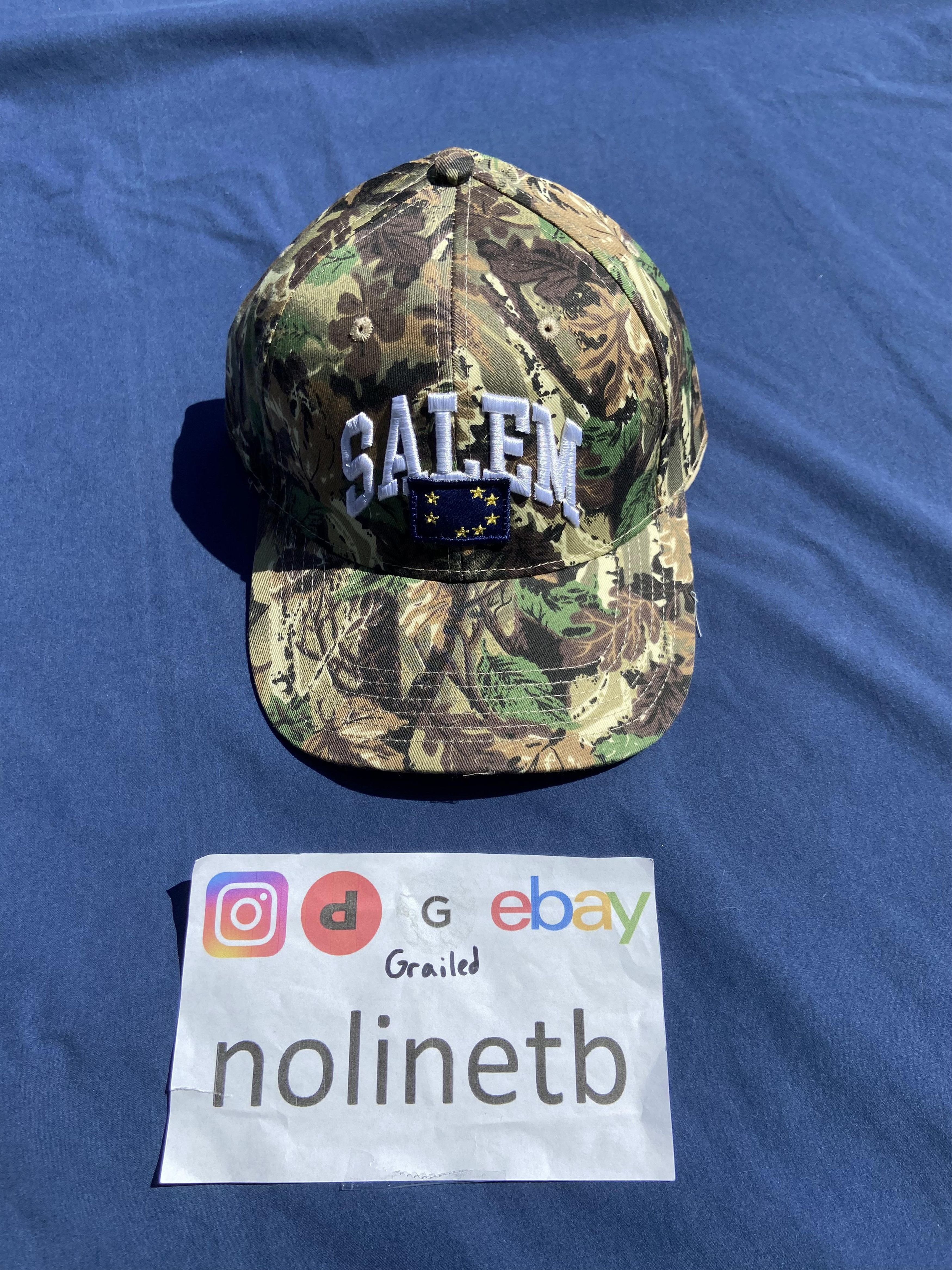 Drain Gang × S4LEM S4LEM Salem Flag Camo Hat | Grailed