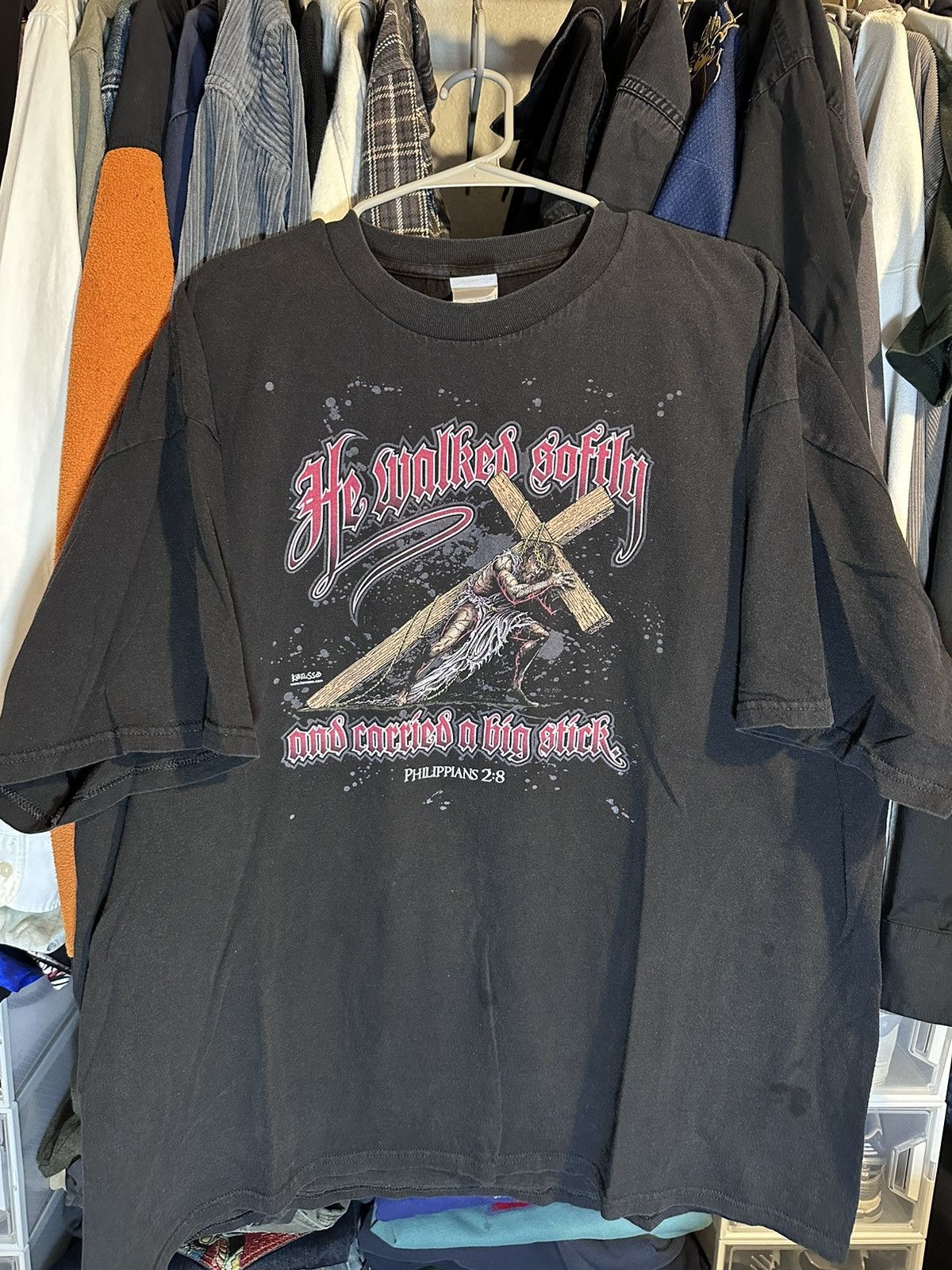 In God We Trust × Streetwear × Vintage Y2k Jesus tee | Grailed