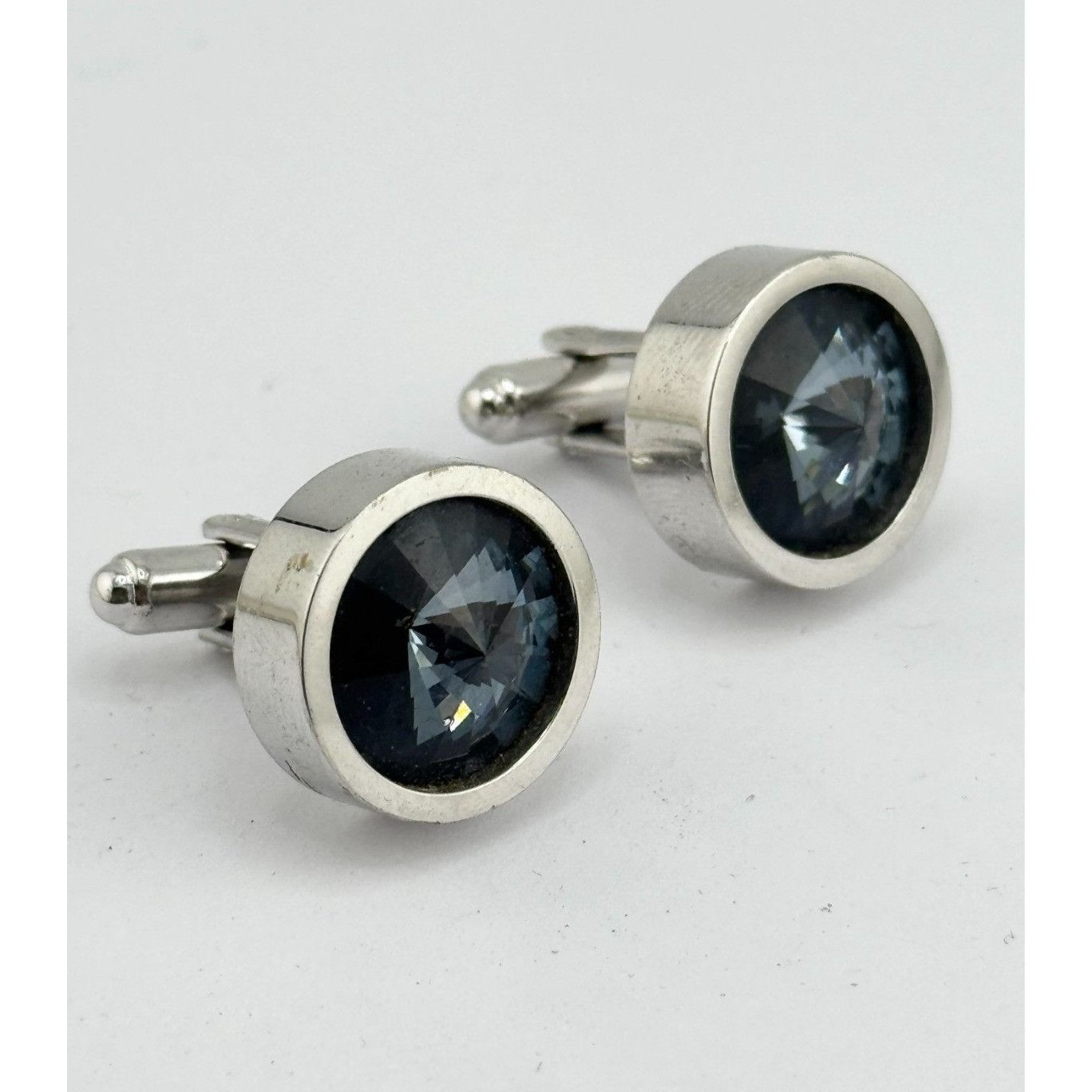 Vintage Vintage Hickok inverted glass stone cufflinks | Grailed
