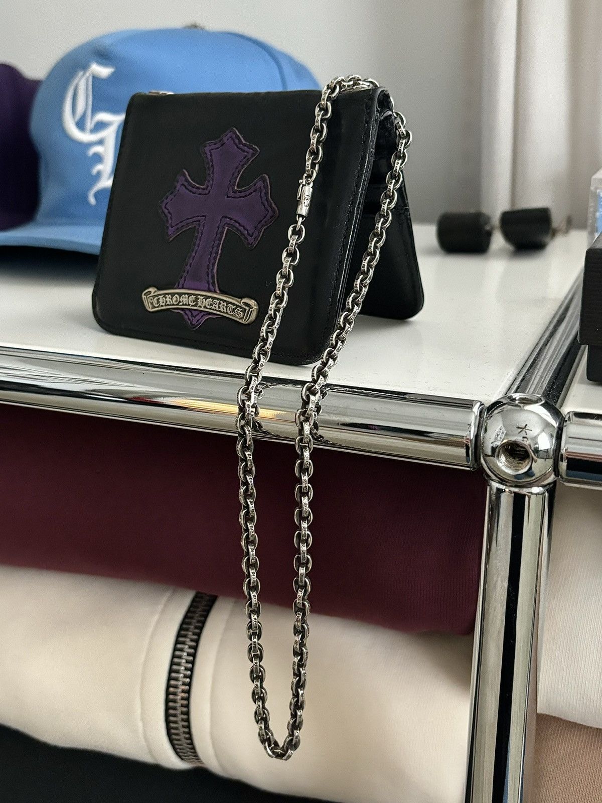 Chrome Hearts RECEIPT - STERLING SILVER PAPER CHAIN NECKLACE | Grailed