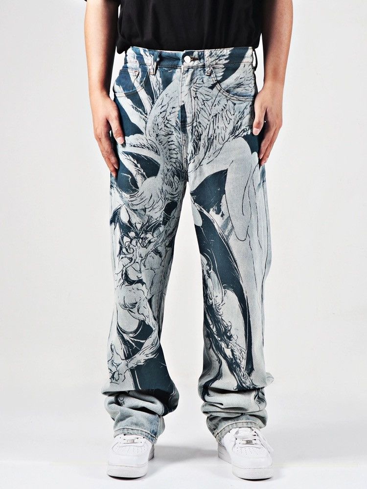 Japanese Brand × Rare × Streetwear Devilman Crybaby Angel Type Organics ...