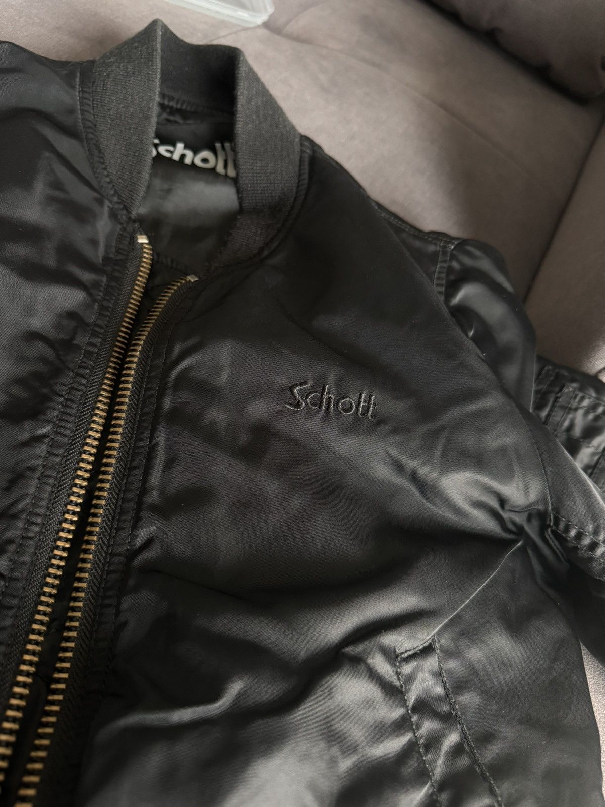 Bomber Jacket × Japanese Brand SCHOTT NYC X JEANASIS LIMITED EDITION MA ...